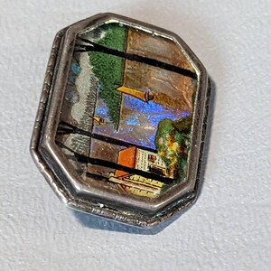 Sterling England Butterfly Wing Brooch-antique Morpho Butterfly Wing ...