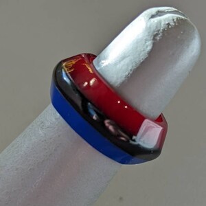 Vintage Men's Celluloid Prison Ring-folk Art 1940s Pinky Ring Size 6 - Etsy