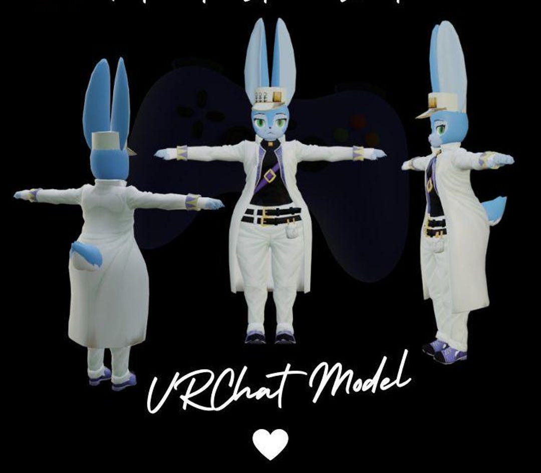 Custom Vrchat Avatars | Vtuber Models | Furry, Anime, Chibi and More - Etsy