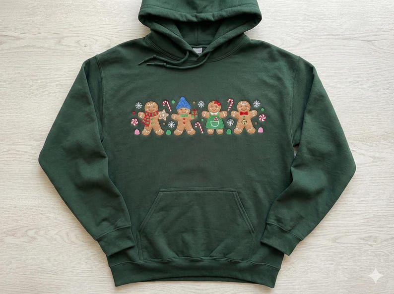 Christmas Cookie Gingerbread Embroidery Design, Mery Christmas ...