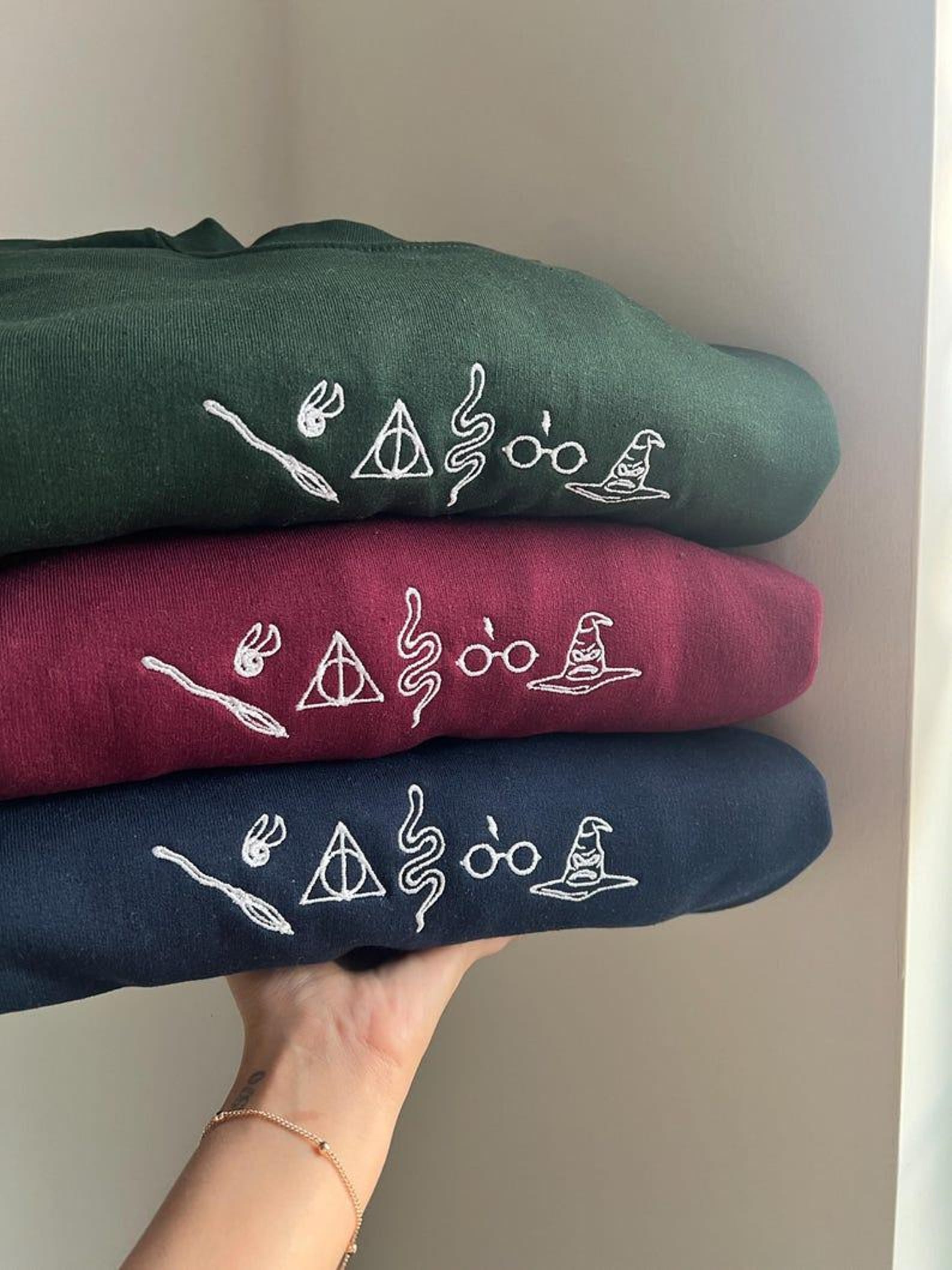 Wizard Wand Embroidery Design, Christmas Embroidered, Fantasy Wizard ...