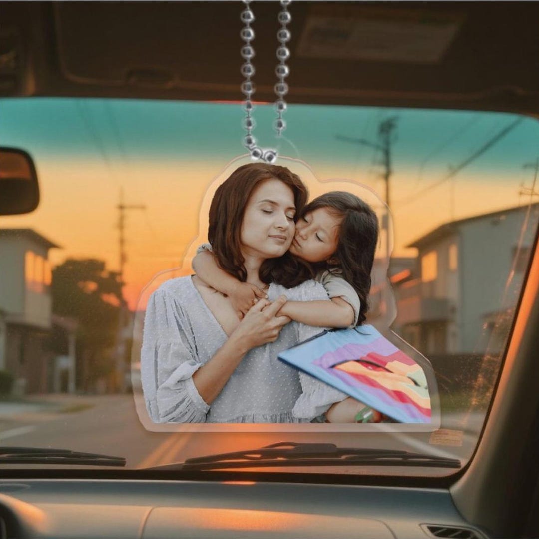 Custom Face Drive Safe | Family Face Christmas Ornament | Photo Car ...