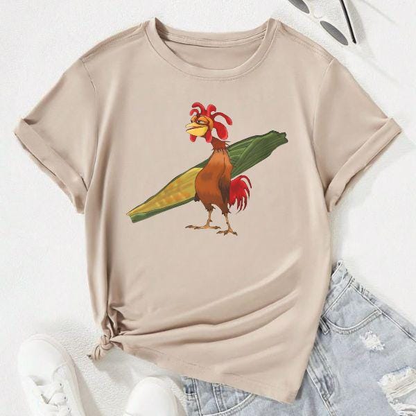 Chicken Joe PNG, Beach Surf Unisex Design File, Back Printed Classic ...