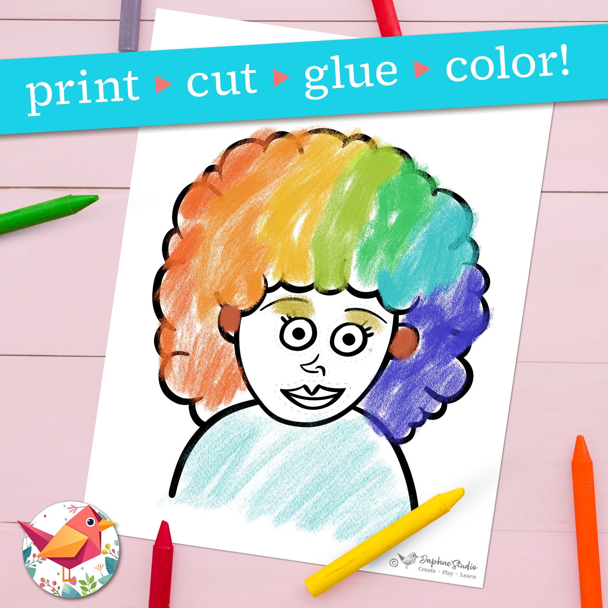 Toddlers Face Activity Sheet · Blank Face Printable for Preschool ...