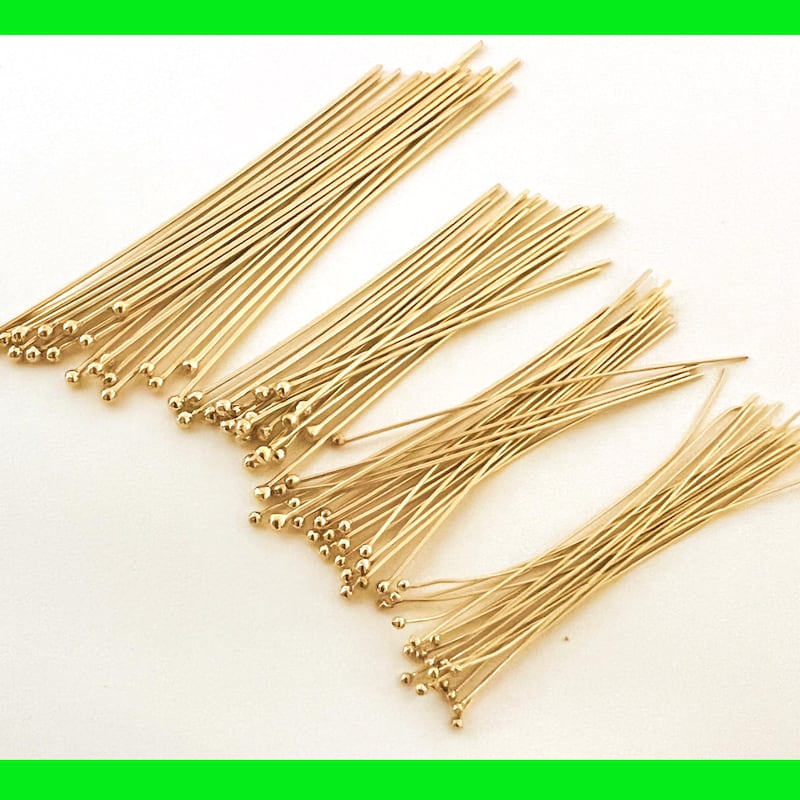 Gf Head Pins 24 Gauge - Etsy