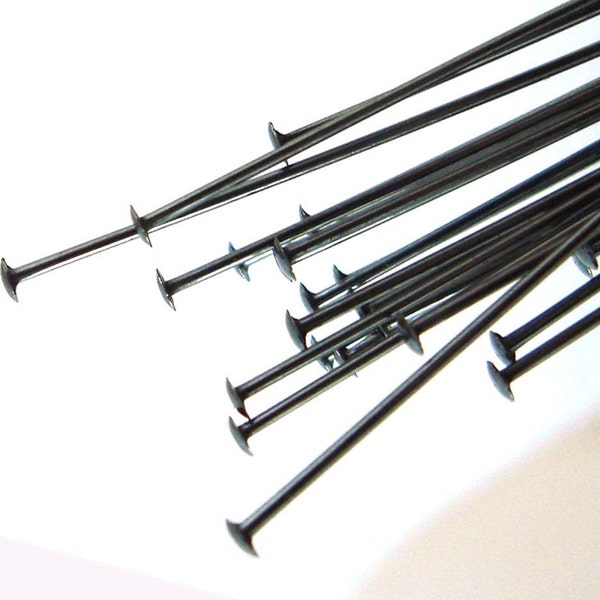 Black Head Pins - Etsy