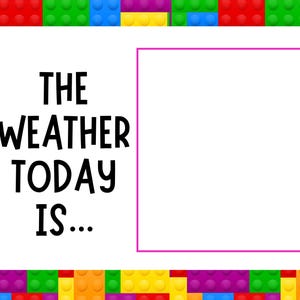 Circle Time Chart Flashcards Weather Flashcards Weather Conditions ...
