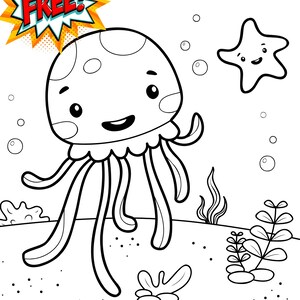 Jellyfish Handprint Craft – Baby Keepsake, Baby Handprint Art, First ...