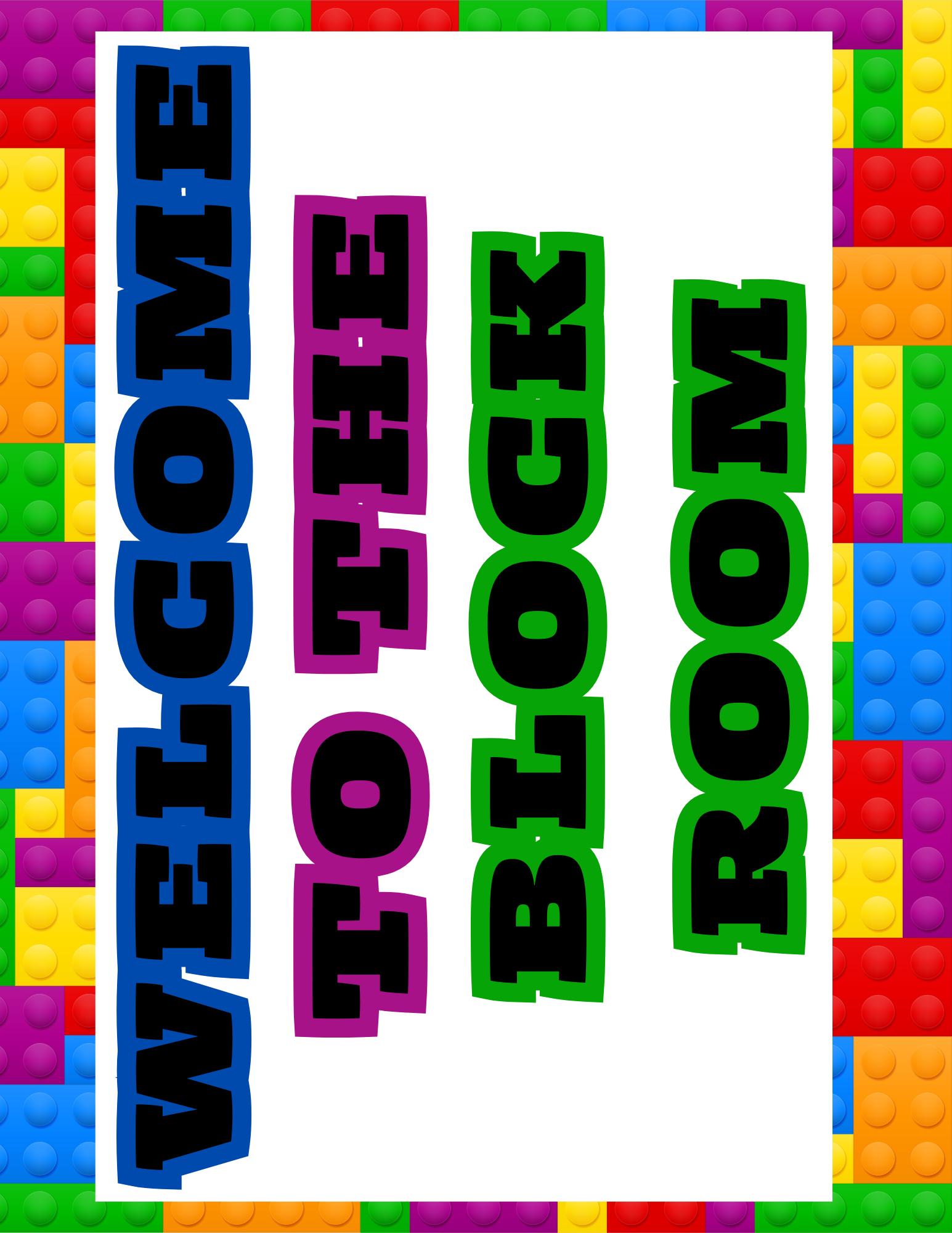 Printable Block Calendar Set - Days of the Week, Months, Numbers 1-31 ...