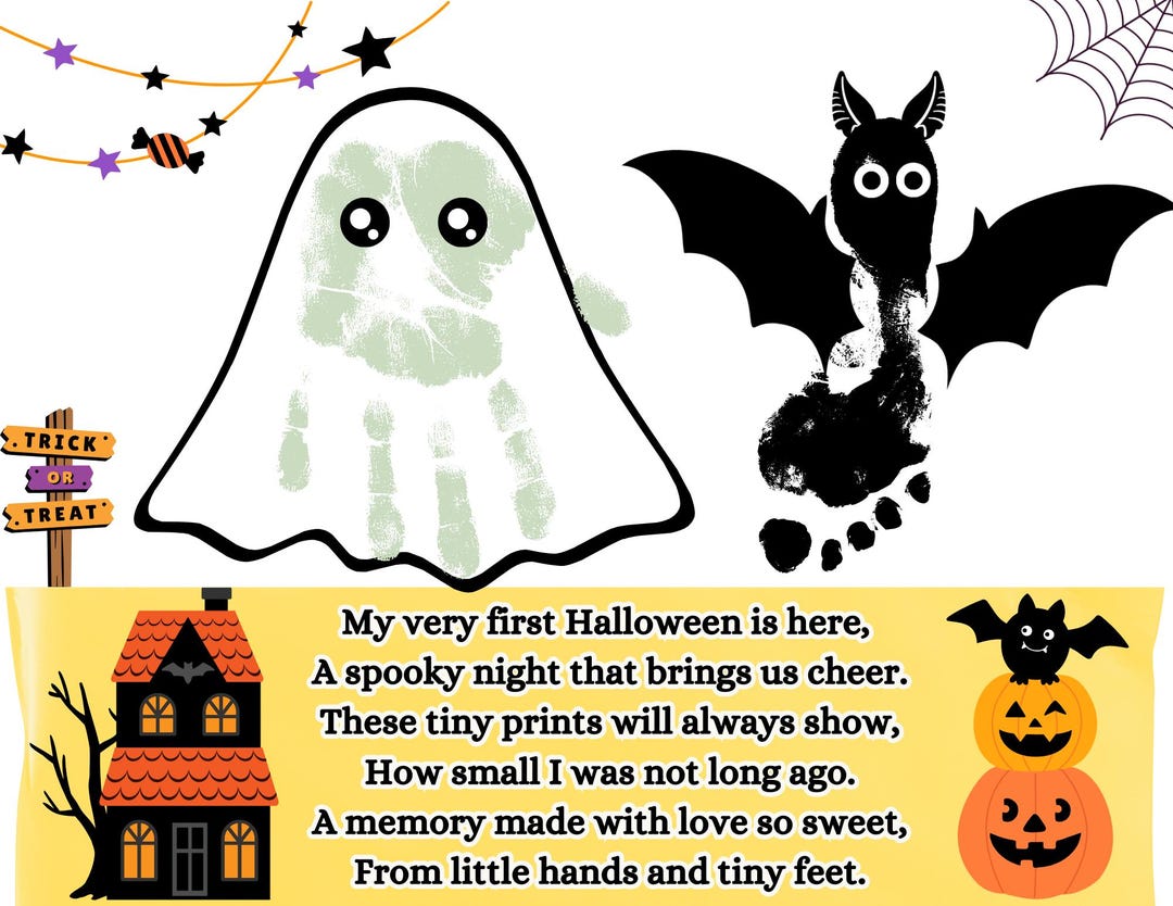 First Halloween Craft, Infant Halloween, My First, My First Halloween ...