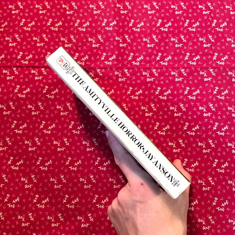 The Amityville Horror - Jay Anson Vintage Paperback Book. - Etsy