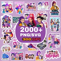 Holographic KPDH Stickers - Etsy