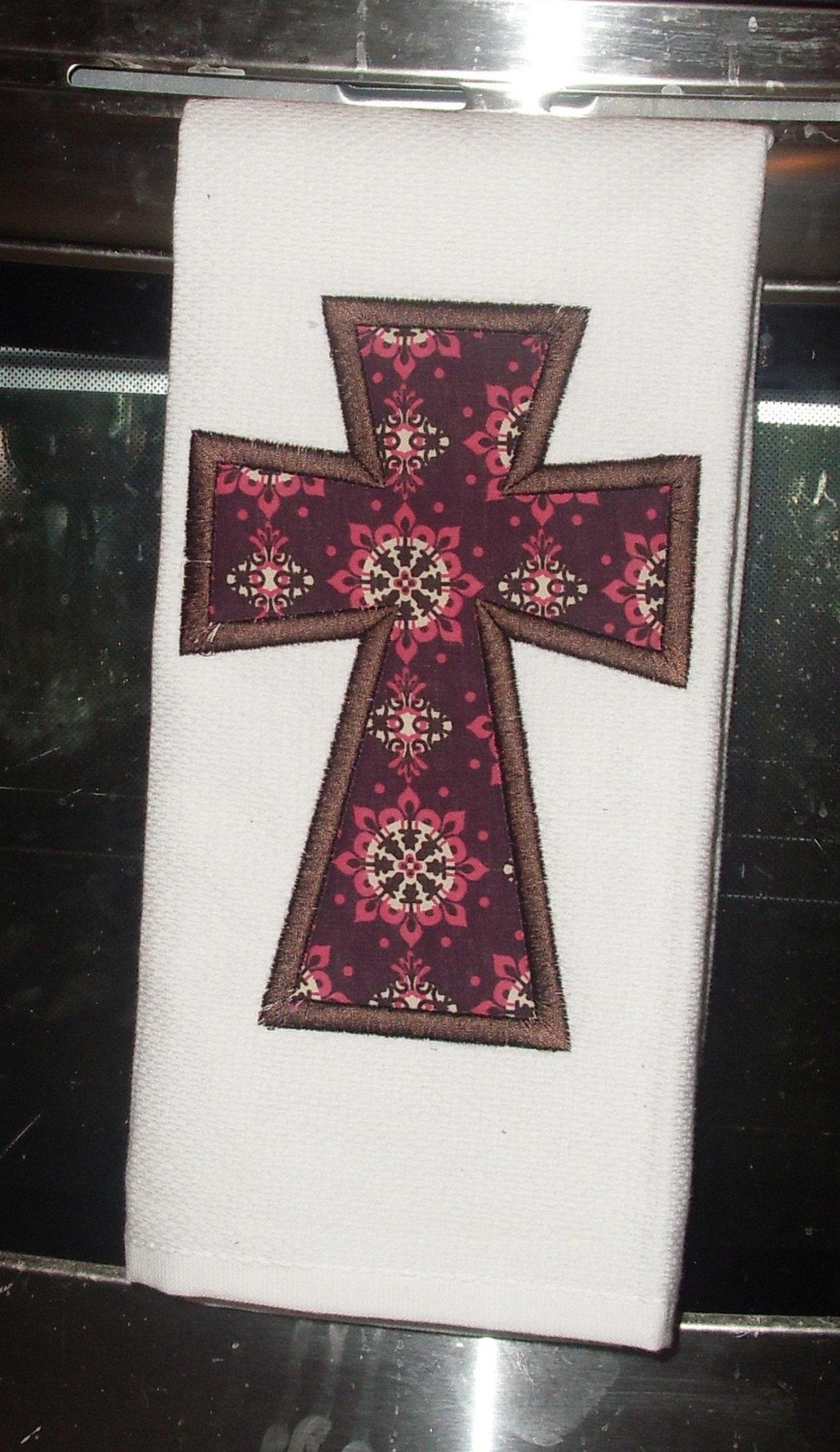 Cross Applique Machine Embroidery Design, Cross Applique Embroidery ...