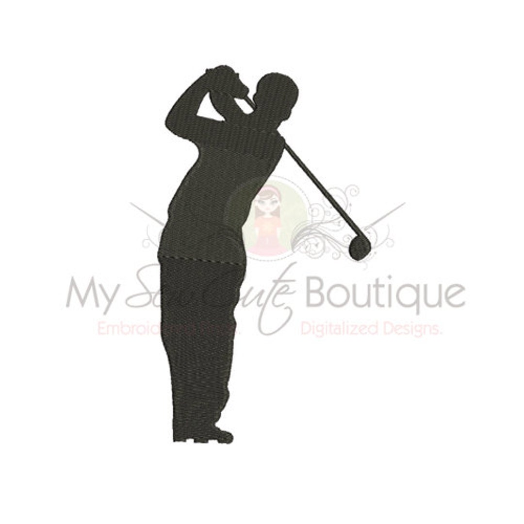 Golfer Machine Embroidery Design, Golf Embroidery Design, Sports ...
