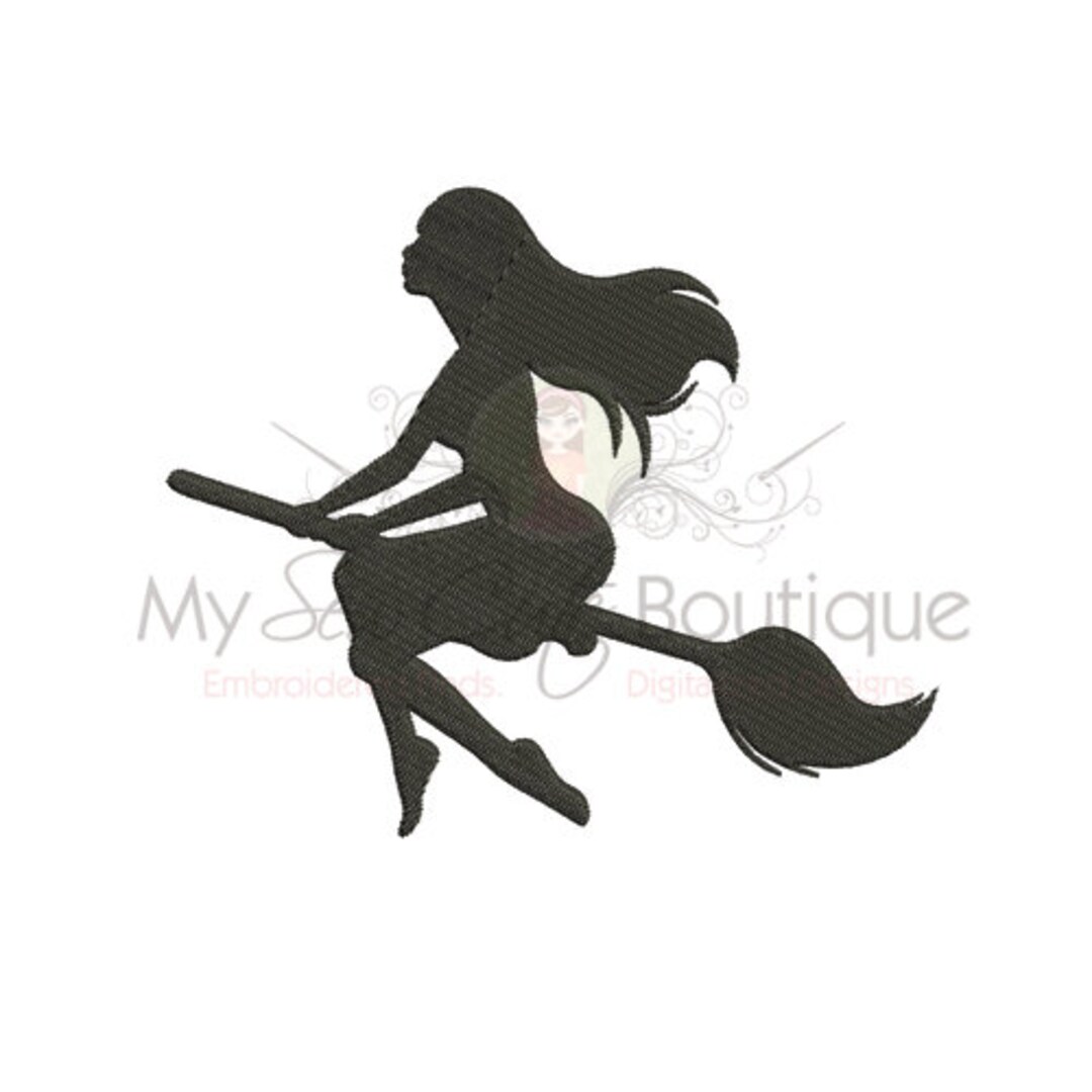 Witch Machine Embroidery Designs Halloween Witch Embroidery Designs ...