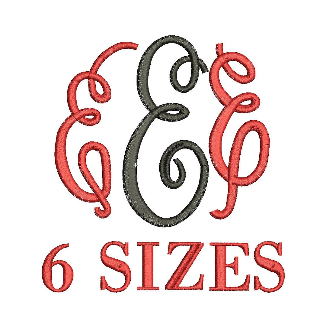 Master Circle Machine Embroidery Font Alphabet, Monogram Embroidery ...