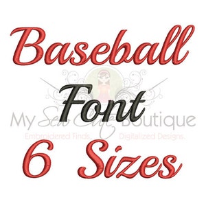 Baseball Machine Embroidery Font Monogram Alphabet, Baseball Embroidery ...