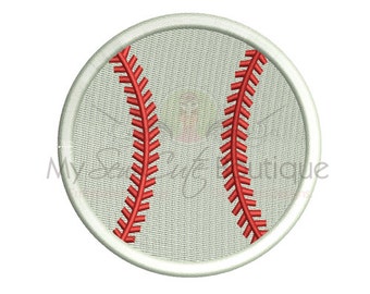 Baseball Machine Embroidery Design - Etsy