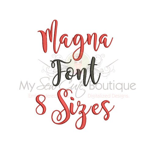 Thick Monogram Embroidery Fonts Monogram Machine PES Designs - Etsy