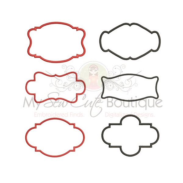 Applique Frame - Etsy