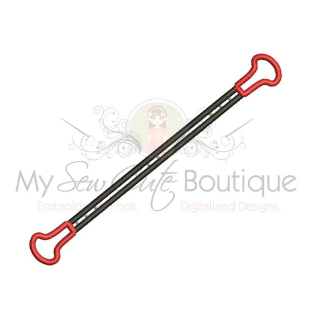 Baton Applique Machine Embroidery Designs, Baton Embroidery Files ...