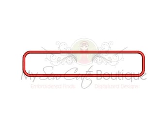 Rectangle Frame Embroidery - Etsy