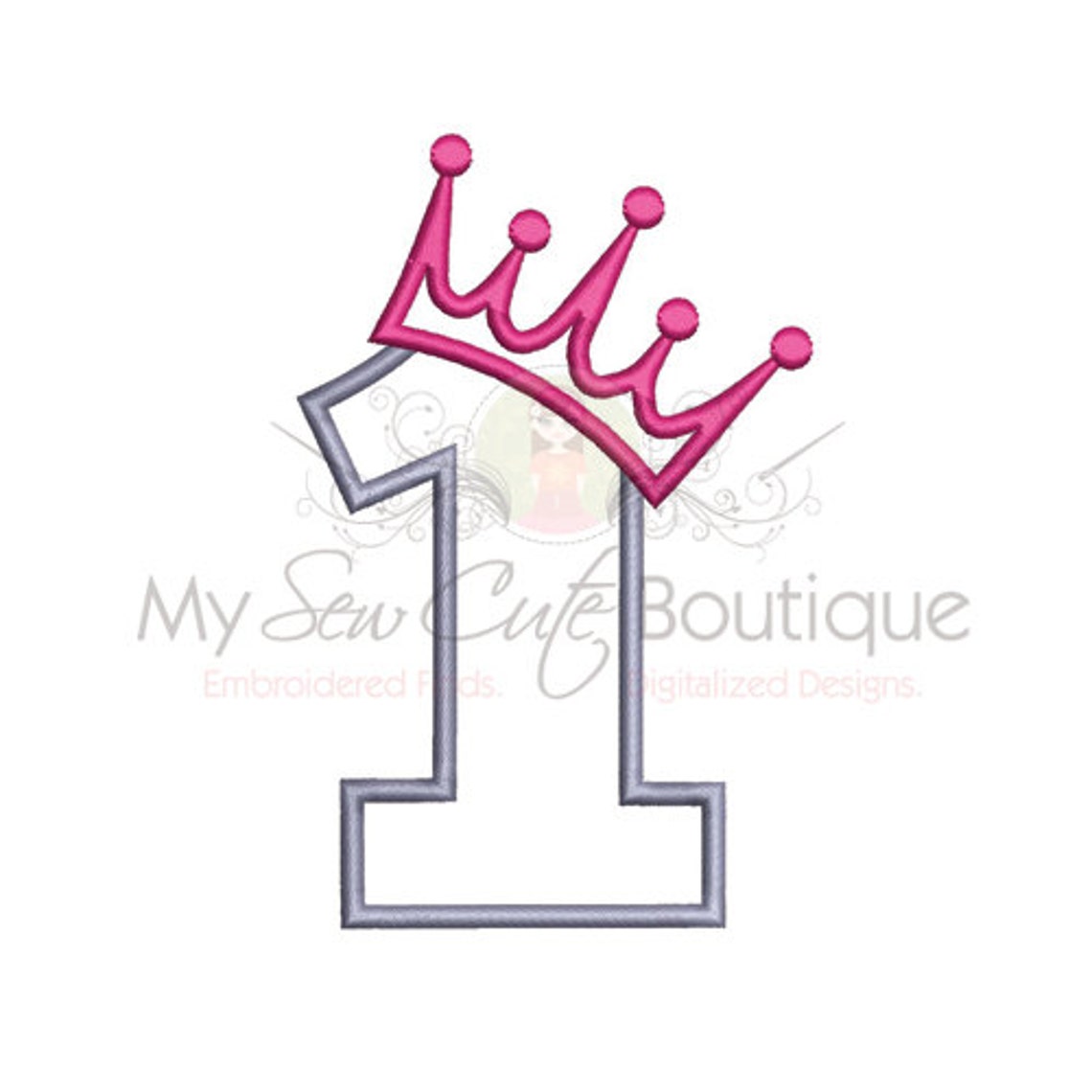 1st Birthday Applique Design First Birthday Applique Designs - Etsy