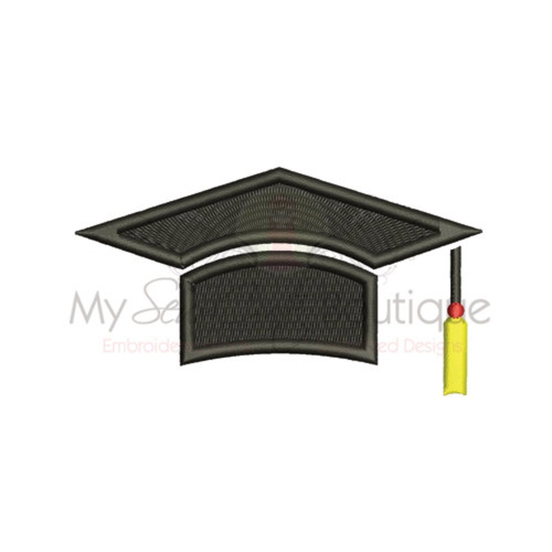 Graduation Cap Machine Embroidery Design Graduation Cap Embroidery ...