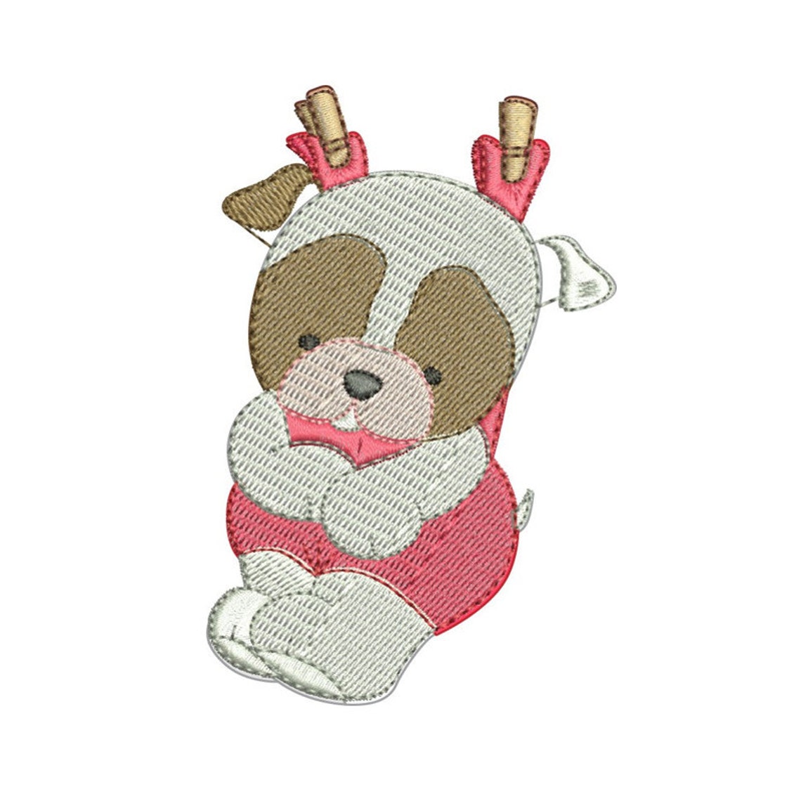 Dog Machine Embroidery Design Dog Embroidery Design Puppy | Etsy