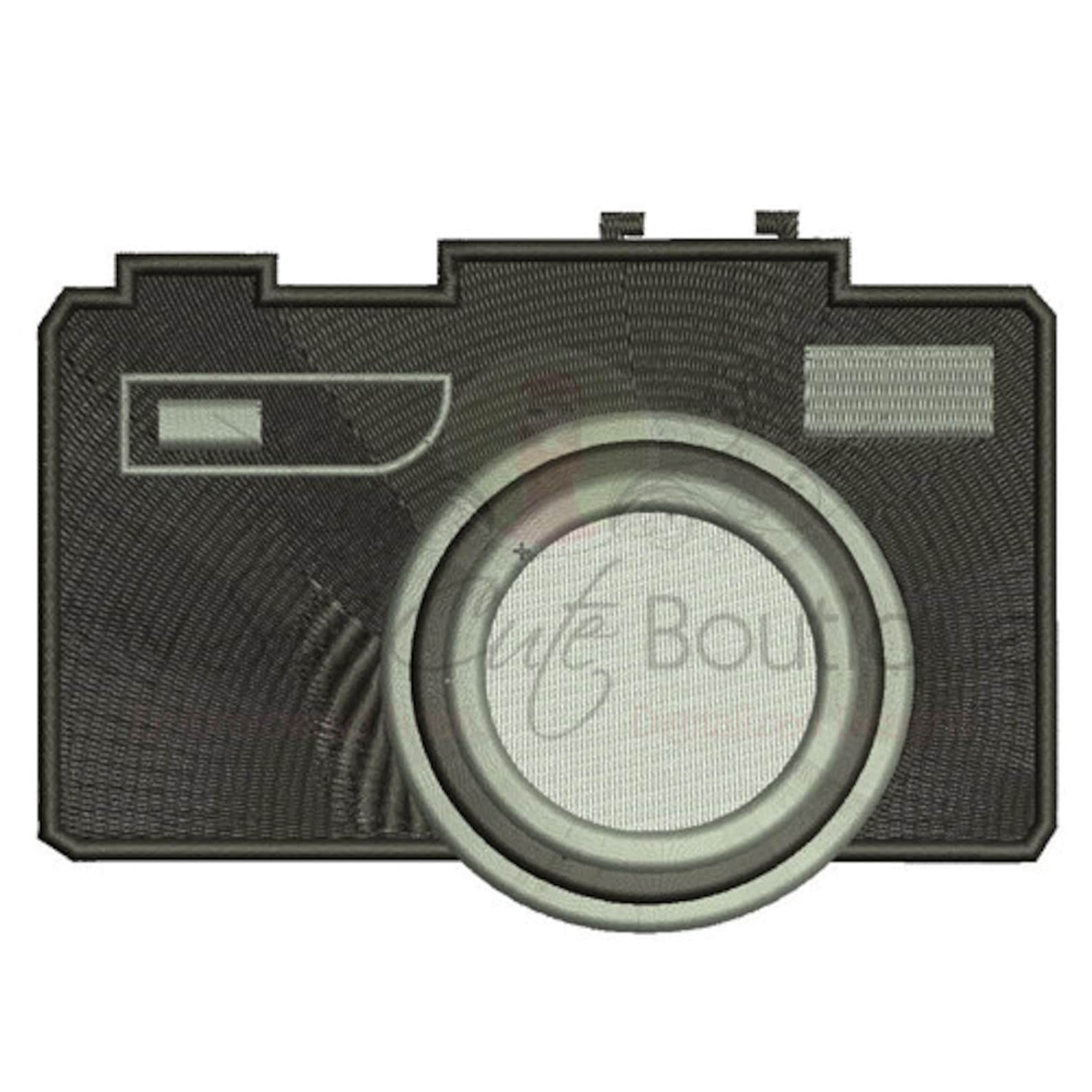 Camera Embroidery Design - Instant Download - 3 Sizes - Instant ...