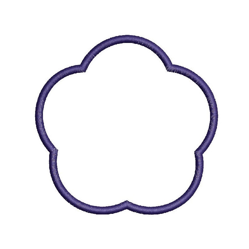 Applique Frames Applique Design Digitized Machine Embroidery | Etsy