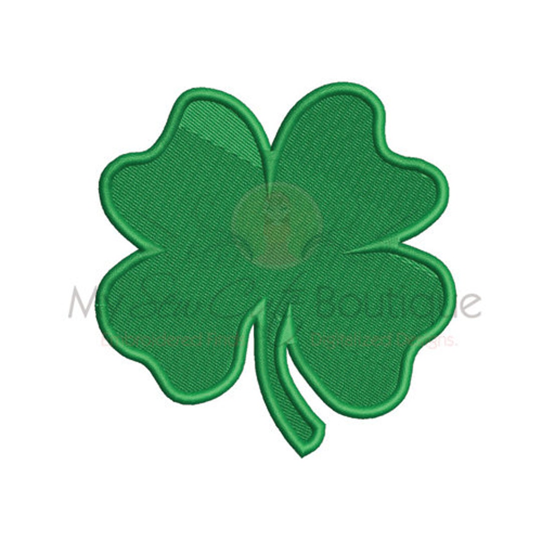 Shamrock Machine Embroidery Designs, Shamrock Embroidery Design, St ...