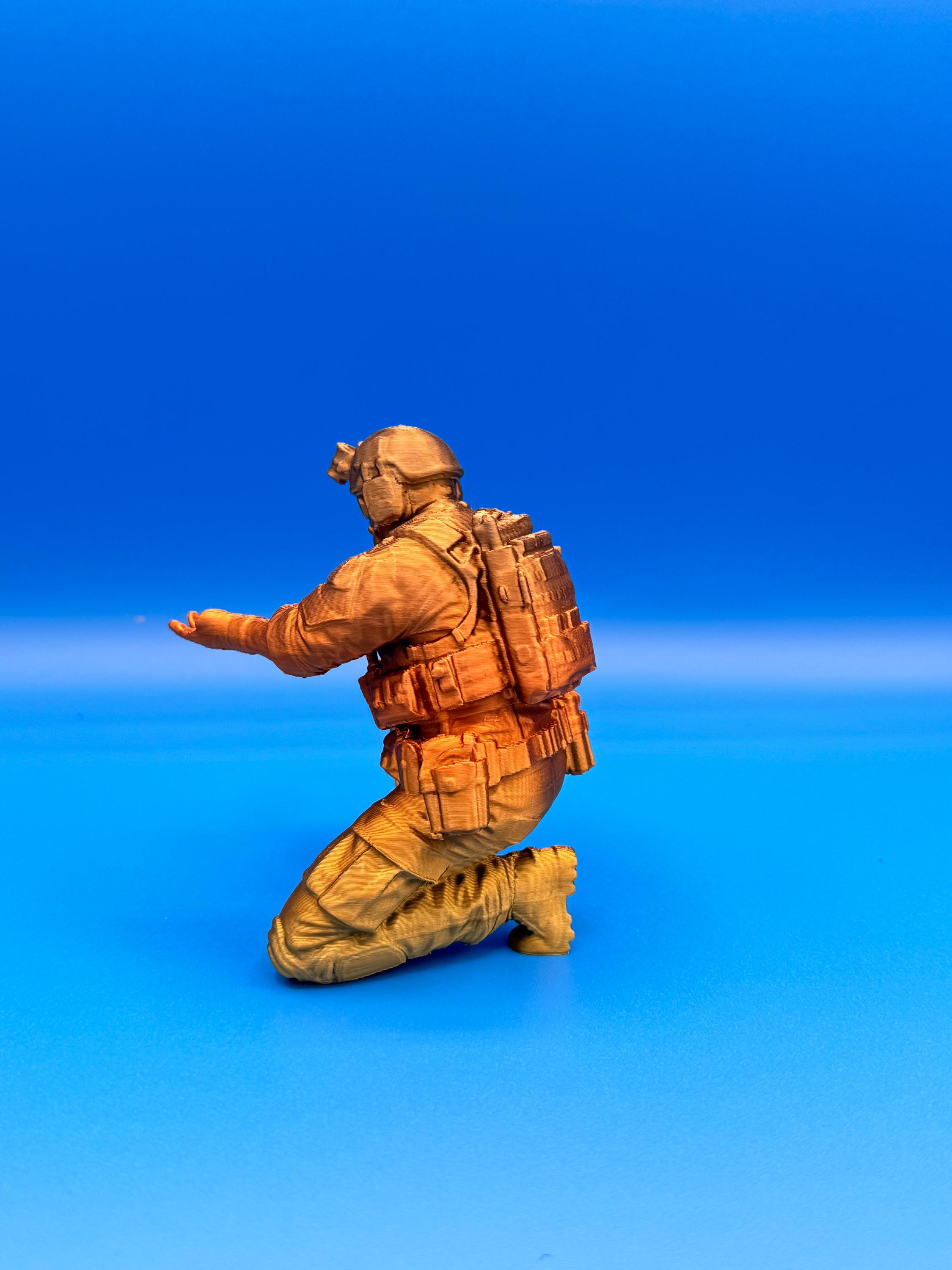 Special Operator Pen Holder | Tactical 3D Printed Desk Decor, Military ...
