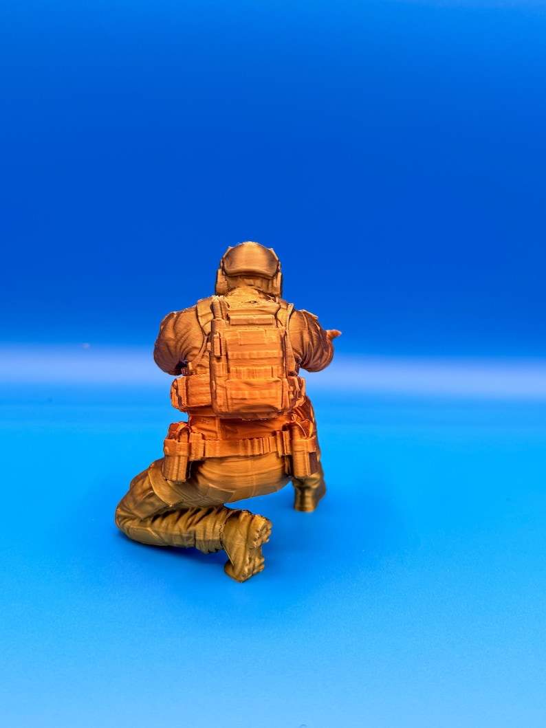 Special Operator Pen Holder | Tactical 3D Printed Desk Decor, Military ...