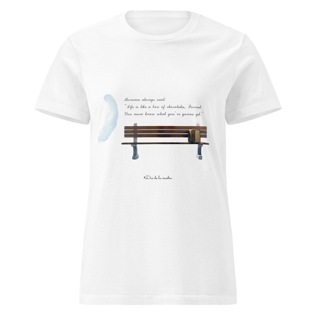 Forrest Gump “mama Always Said” T-shirt | Mother’s Day Gift | Feather ...