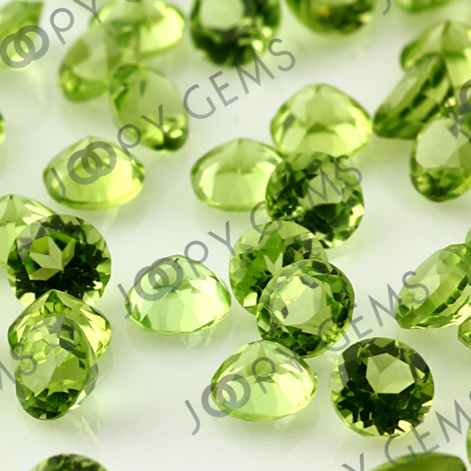 Peridot Brilliant Cut 4mm Round 1 Stone - Etsy