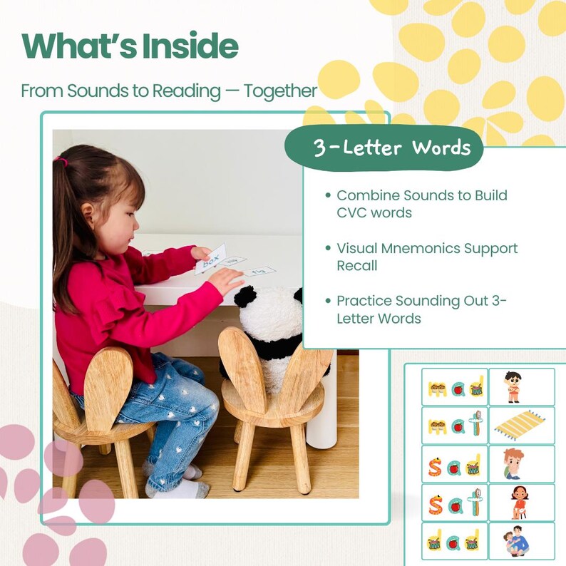 Tilly Tales Phonics Flashcards | Bundle 1: A-Z | Printable Visual ...