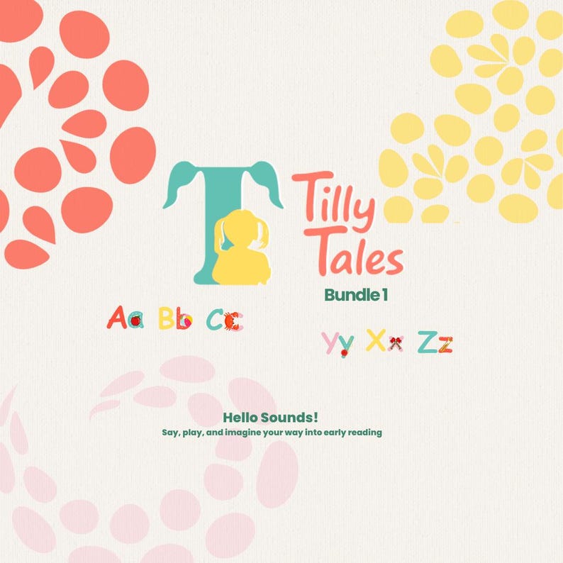 Tilly Tales Phonics Flashcards | Bundle 1: A-Z | Printable Visual ...