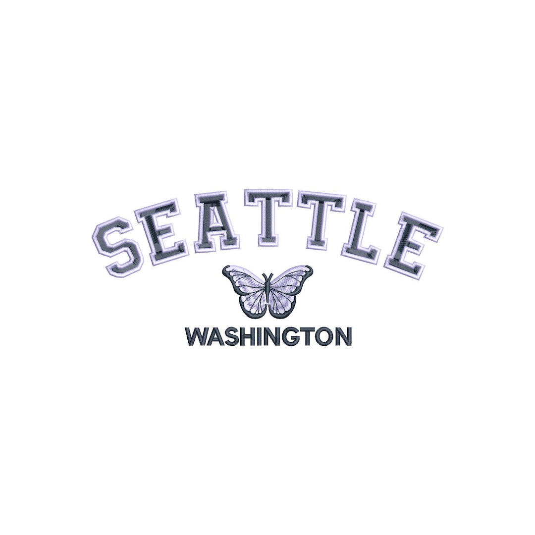 Seattle Embroidery Design, Washington, Space Needle, Embroidery Files ...
