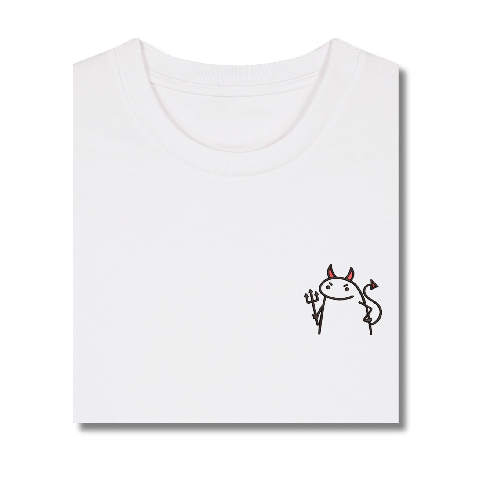 Devil Embroidery Design, Meme Machine Embroidery Design, Embroidery ...