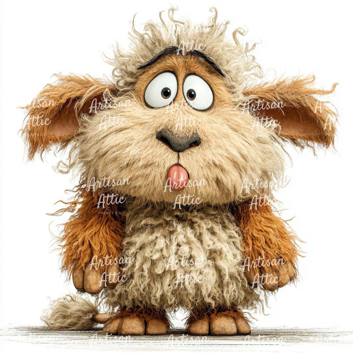 12 Funny Sheep Digital Clipart Cartoon Farm Animal Art Goofy Fluffy ...