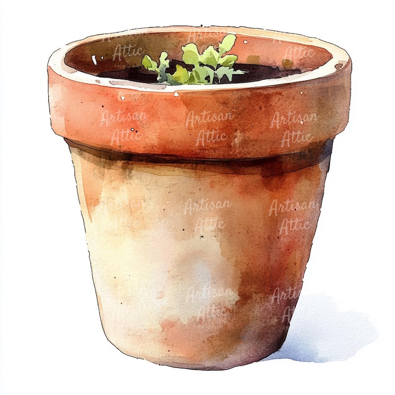 Terra Cotta Pots - Etsy