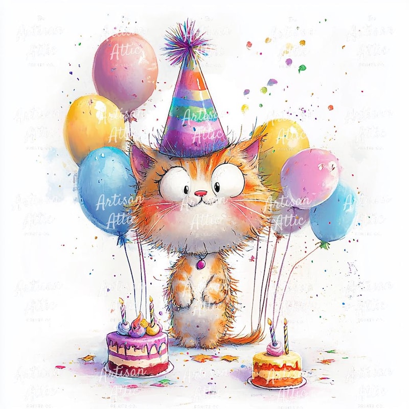 Cat Balloon - Etsy