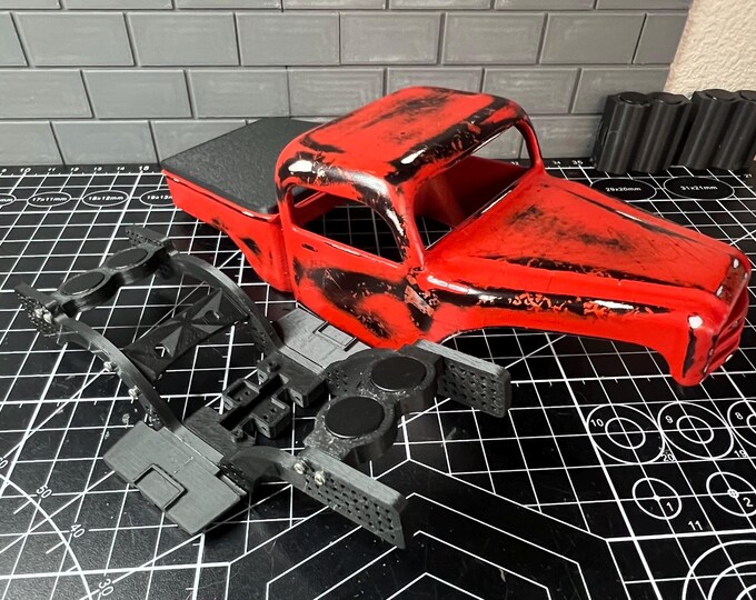 Custom Painted Scx24 Comp Wagon With Chassis! - Etsy
