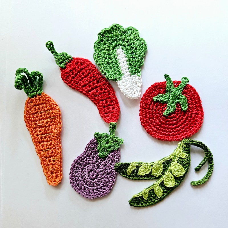 Crochet Vegetables - Etsy