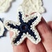 Sea Shell Appliques Beach Theme Applique Sea Stars Embellishment Ocean ...