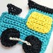 Crochet Train Applique Train Patches Colorful Kids Clothing Patches DIY ...