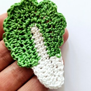 Crochet Vegetable Applique Kids Applique to Sew on Carrots Patches Food ...
