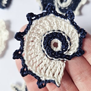 Sea Shell Appliques Beach Theme Applique Sea Stars Embellishment Ocean ...