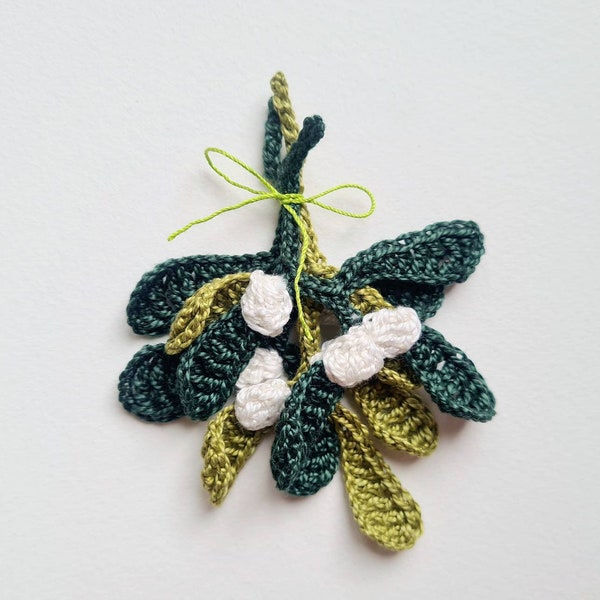 Mistletoe Applique - Etsy